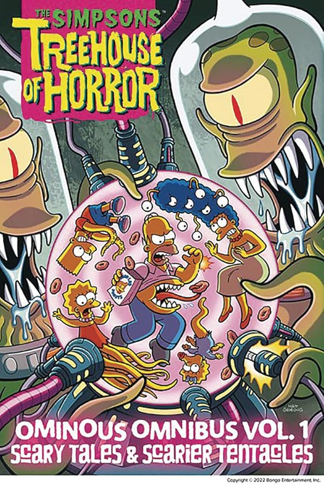 The Simpsons Treehouse of Horror Ominous Omnibus Vol. 1: Scary Tales ...